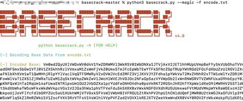 Ctf Basecrack Base编码分析工具安装及使用详解（mac） Csdn博客
