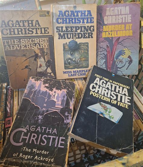 My Collection Of 30 Antique Agatha Christie Novels Ragathachristie