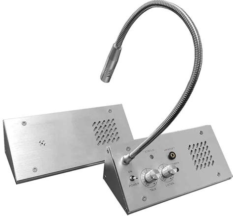 2 Way Window Intercom System Speakers Help Keep Employees Safe While Still Providing Effective