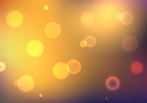 Yellow Bokeh Background Vector Art Icons And Graphics For Free Download