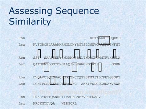 Introduction To Sequence Alignment Ppt