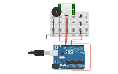 Circuit Design Ativ1ehpsensor De Presença Tinkercad