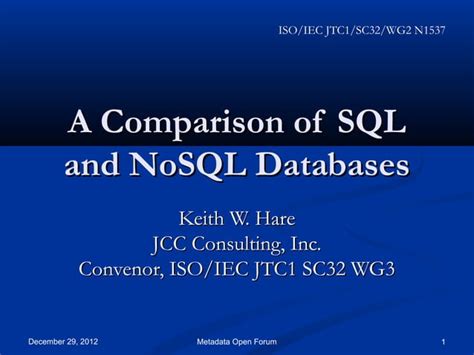 Rdbms Vs Nosql Ppt