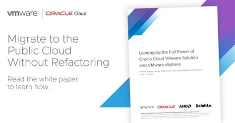 Vmware Cloud On Linkedin Are You Leveraging Oracle Cloud Vmware