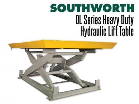 Southworth DL Series Heavy Duty Hydraulic Lift Table Scissors Lift