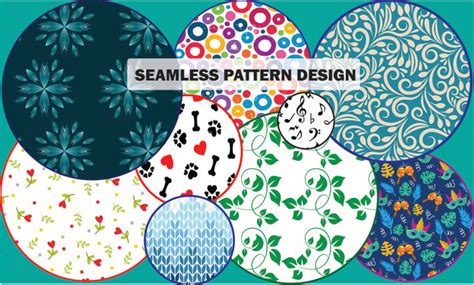 Design A Unique Seamless Pattern Designs By Nabeelanaveed Fiverr