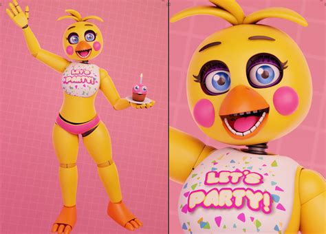 Toy Chica V2 By Honeydewstudiosyt On Deviantart