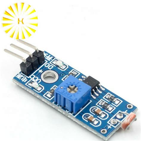 Lm393 광 저항 감광 센서 모듈 감지 Arduino 커넥터 용 광 센서 모듈 전기 장비 및 소모품