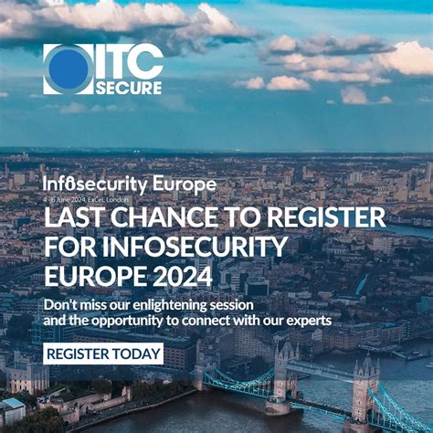 Itc Secure On Linkedin Infosec2024 Cybersecurity Cyberresilience Infosec2024 Excellondon