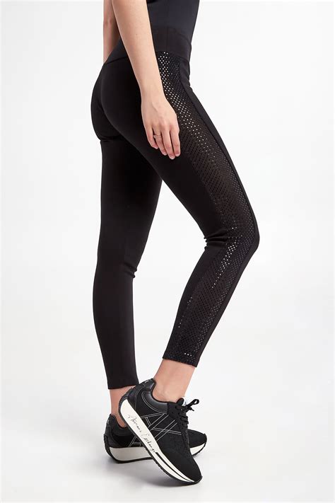 Legginsy EA7 EMPORIO ARMANI Czarny Skinny 3RTP69 TJKRZ 1200 Sklep