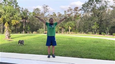 Pvc Reverse Pass Through Exercise Demonstration Youtube