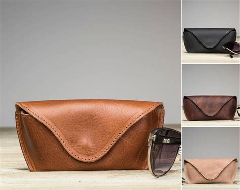 Hard Glasses Case Hard Reading Glasses Case Hard Leather Etsy