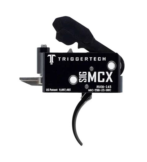 Bullseye North TriggerTech Sig Sauer MCX Two Stage Trigger Curved