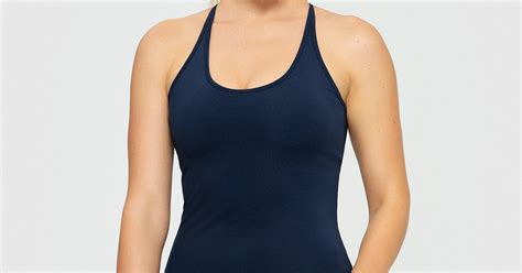 Sport Bra Tank Top In Sapphire Blue Womens Best