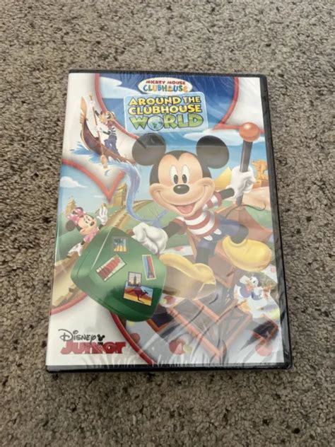 DVD DISNEY JUNIOR Mickey Mouse Clubhouse Around The Clubhouse World