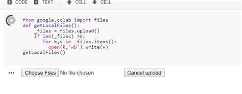 Import Local File To Google Colab Stack Overflow