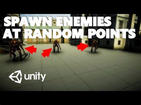 How To Randomly Spawn Enemy Positions With C Unity Tutorial Youtube
