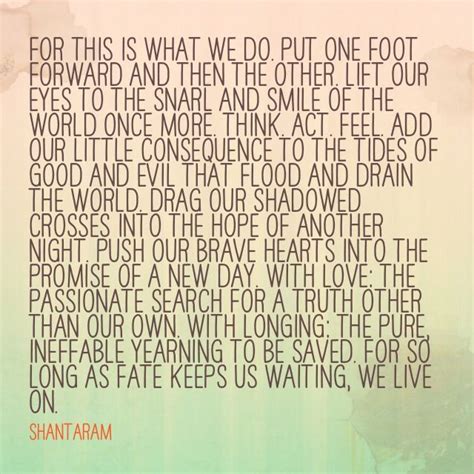 Notable Quotables From Shantaram