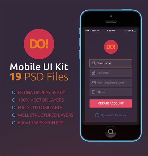 DO Mobile UI Kit UI UX Art Direction On Behance DO Mobile UI Kit UI UX Art Direction On Behance