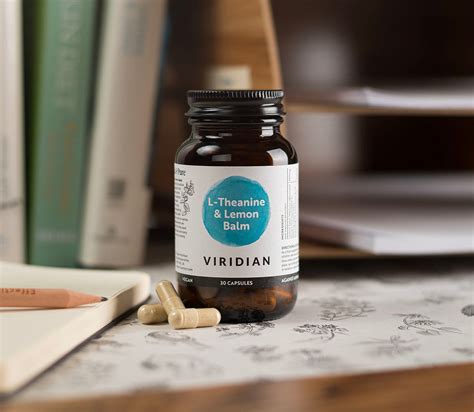 L Theanine And Lemon Balm Viridian Nutrition