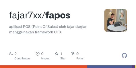 Github Fajar Xx Fapos Aplikasi Pos Point Of Sales Oleh Fajar