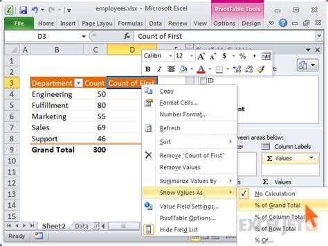 Pivot Table Tips Artofit