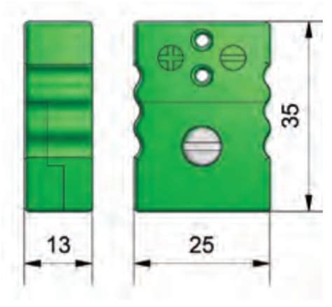 R9 1717 J Reckmann Reckmann In Line Thermocouple Connector For Use With Type J Thermocouple