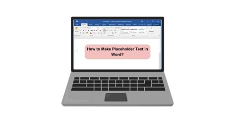 How To Make Placeholder Text In Word Lipsum Hub