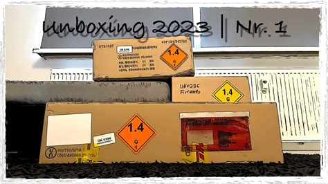 Feuerwerk Unboxing 2023 Nr 1 4K YouTube