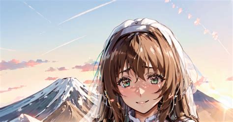 俺は彼女を信じてる 百瀬あゆむ 日の出をバックのプロポーズに幸せ一杯にお受けします♪ 天然ぽりんのイラスト Pixiv