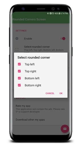 s8 rounded corners apk download for android