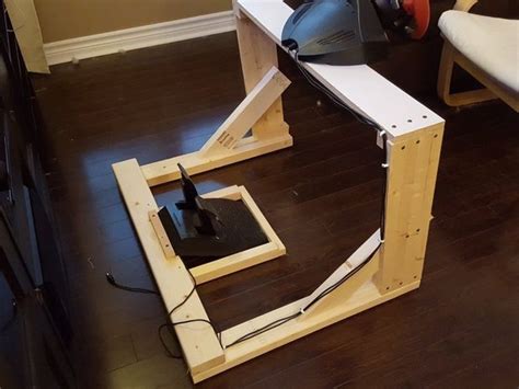 a table that is being built with some tools
