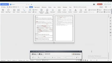 How To Remove Blank Page From Wps Or Word Youtube