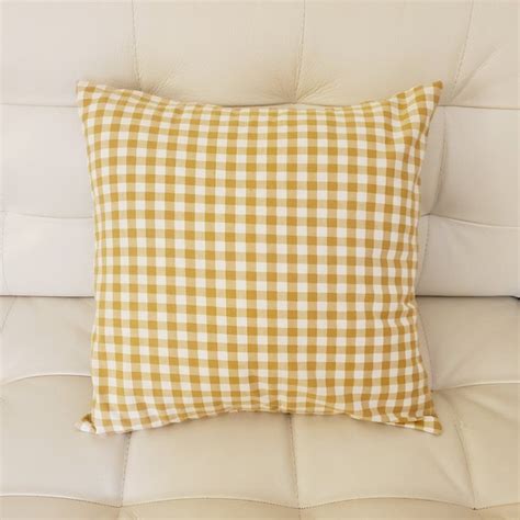 Gingham Pillow Etsy