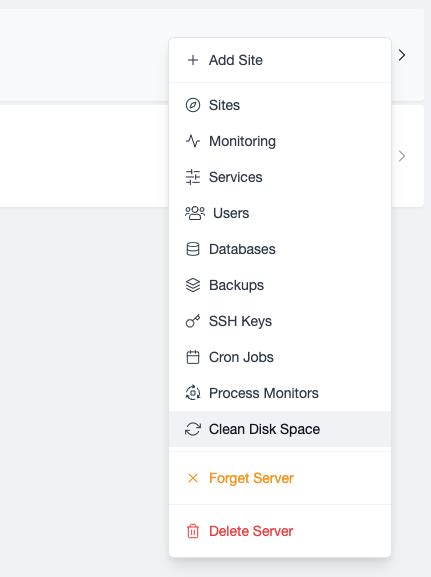 Clean Disk Space Cleavr Docs