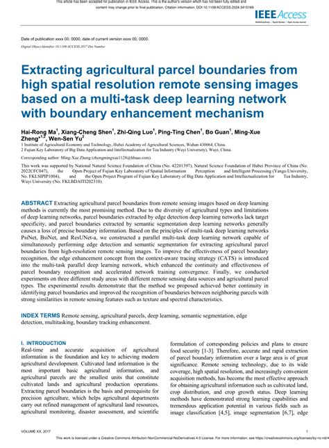 Pdf Extracting Agricultural Parcel Boundaries From High Spatial
