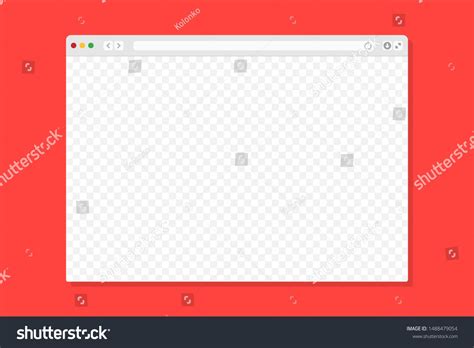 Web Browser Window Computer Internet Frame Stock Vector Royalty Free 1488479054 Shutterstock