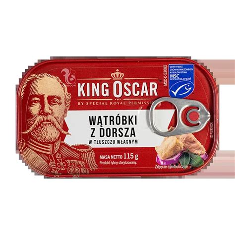 King Oscar печінка тріски 115г Foodboom