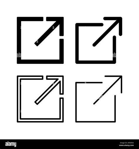 External Link Icon Vector Hyperlink Chain Symbol Download Share