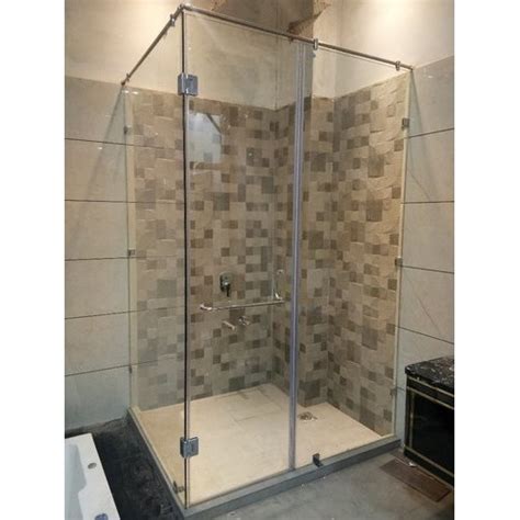 Hinged Glass Acrylic Shower Enclosure For Bathroom At Rs 450square