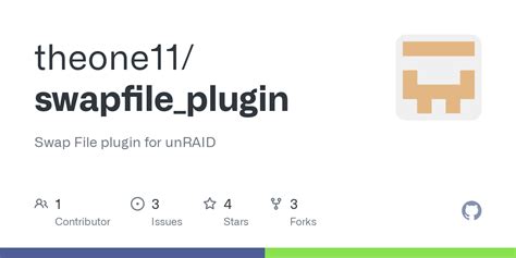 github theone11 swapfile plugin swap file plugin for unraid
