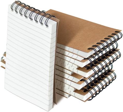 Pocket Notebooks Set Of 12 Small 3x5 Spiral Notepads