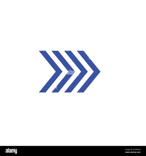 Blue Speed Sign Arrow Icon Stock Vector Image And Art Alamy