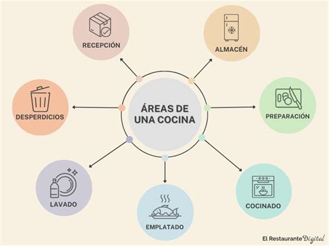 Áreas De Cocina En Un Restaurante Distribución Y Funciones