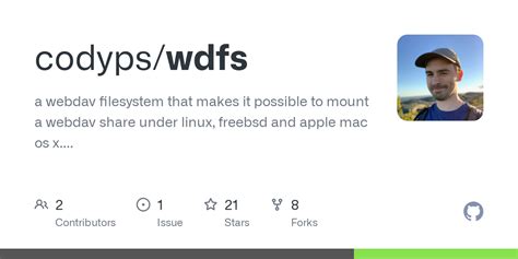 Github Codypswdfs A Webdav Filesystem That Makes It Possible To