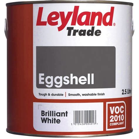 Leyland Trade Eggshell Colour Mixing Base 2 5ltr Selco