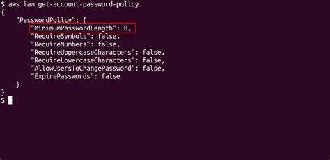 How To Update Iam Password Policy To Require Minimum Password Length Of