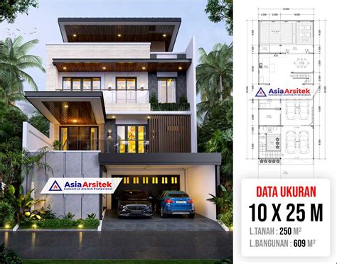 Jasa Arsitek Desain Rumah Minimalis Kontemporer 3 Lantai Di Kota