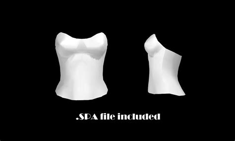 Mmd Tube Top Shirt By Ourheartsrhythm On Deviantart
