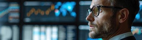 Businessman Analyzing Roi Metrics Understanding Key Performance Indicators For Success A Focused